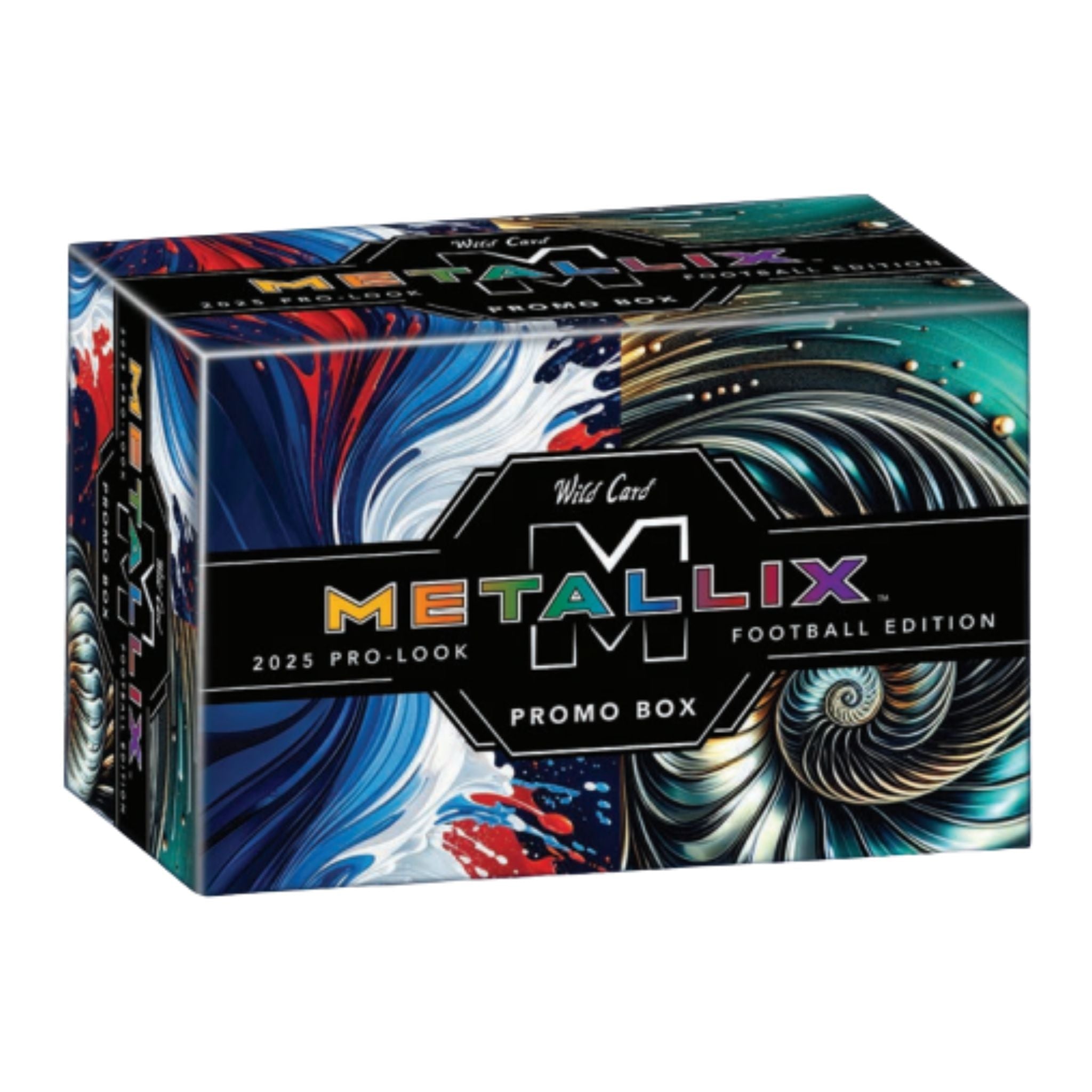2025 Wild Card Metallix Pro-Look Football Promo Box – The SportsRoom